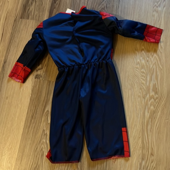 Marvel | One Pieces | 2t Spiderman Halloween Costume For Kids With Mask ...